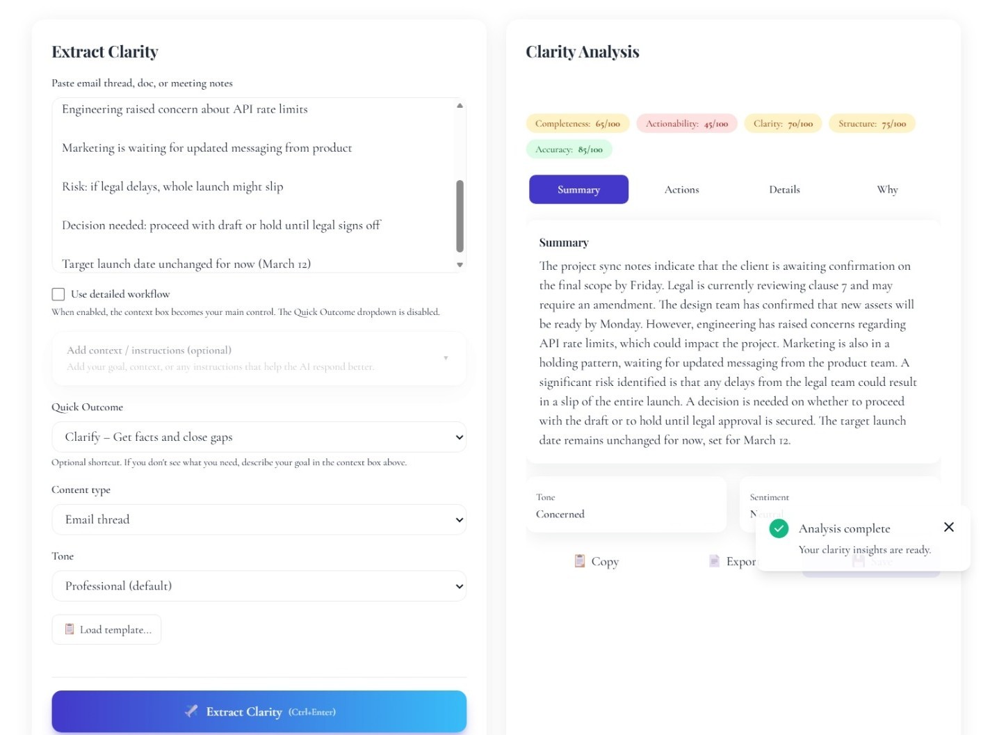 Quillography.ai — Communicate with Confidence